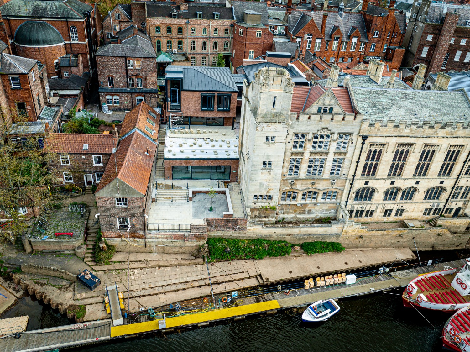 a barge on the river however the outcome of the hard work put in shines ...