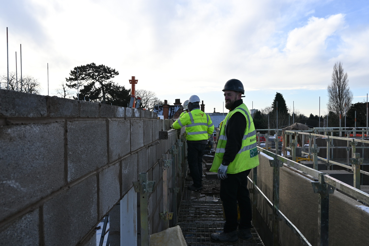 brickwork drywall scaffold 01773 599 942 info @ phoenixbrickwork com ...